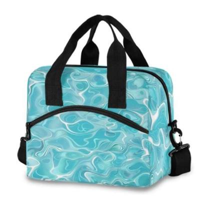China Customize Outdoor Children Thermal Cooler Food Carry Tote Insulated Lunch Bag for sale