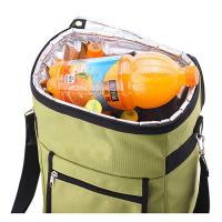China Water-resistant Nylon Outdoor Sports Bag with Reinforced Top Handle and Reflective Strips for Gym and Travel for sale