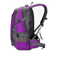 China Water-resistant Nylon Outdoor Sports Bag With Mesh Back Panel For Breathability And Reflective Strips for sale