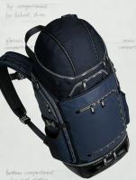 China 46 X 17 X 28 Cm Outdoor Sports Bag Breathable Lightweight Durable with 5 Compartments for Gym Hiking Travel for sale