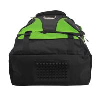 China Basketball Backpack Outdoor Sports Bag Black With Orange Accents Durable and Stylish Designed to Withstand Outdoor Conditions for sale
