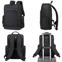 China Durable Nylon Laptop Backpack LD6881 Custom Logo 15.6 Inch Water Resistant Daypack for sale