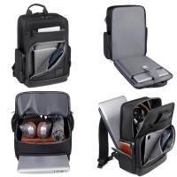 China Durable Nylon Laptop Backpack LD6881 Custom Logo 15.6 Inch Water Resistant Daypack for sale