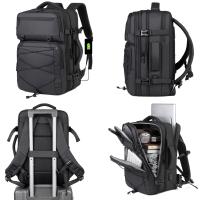 China Expandable Oxford Laptop Backpack LD3881 15.6 Inch Business Travel Commuter Bag for sale