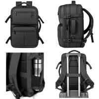 China Ergonomic Oxford Laptop Backpack LD3883 17 Inch Extended Business Travel Bag for sale