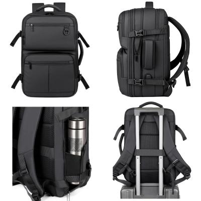 China Ergonomic Oxford Laptop Backpack LD3883 17 Inch Extended Business Travel Bag for sale