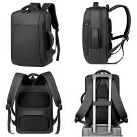 China Business Oxford Laptop Backpack LD2505 15.6 Inch Waterproof Travel Daypack Custom Logo for sale
