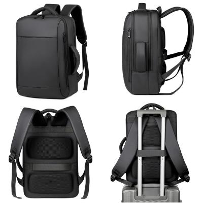 China Business Oxford Laptop Backpack LD2505 15.6 Inch Waterproof Travel Daypack Custom Logo for sale