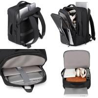 China Multi-Compartment Oxford Laptop Backpack LD2501 15.6 Inch Expandable Commuter Bag for sale
