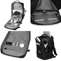 China Casual Oxford Laptop Backpack LD2502 15.6 Inch Waterproof Business Daypack Custom Logo for sale