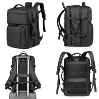 China Travel Oxford Laptop Backpack LD9907 15.6 Inch Extended 30cm Business Commuter Bag Custom Logo for sale