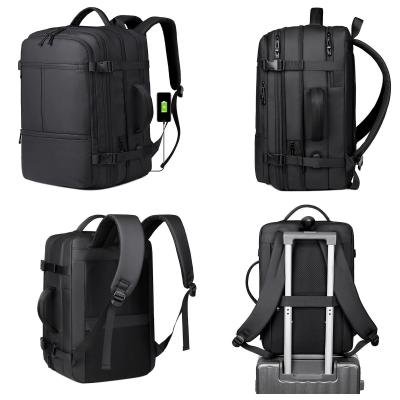 China Commuter Oxford Laptop Backpack LD9902 15.6 Inch Expandable Business Travel Daypack Custom Logo for sale