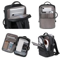 China Commuter Oxford Laptop Backpack LD9902 15.6 Inch Expandable Business Travel Daypack Custom Logo for sale