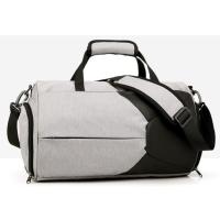 China Nylon Gym Duffel Bag With Wet Pocket / Shoes Compartment for sale