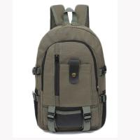 China OEM ODM Canvas College Bookbags For Teenagers for sale