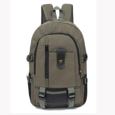 China OEM ODM Canvas College Bookbags For Teenagers for sale