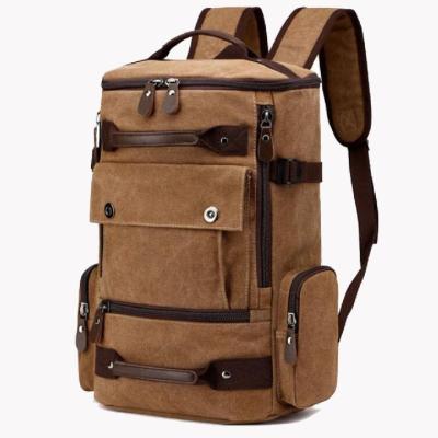 China Multifunctional Canvas Mountaineering Bag For Outdoor Sports for sale