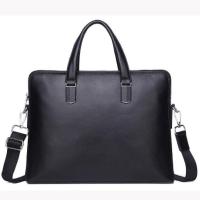 China Business Men'S First Layer Cowhide 14 Inch Laptop Messenger Bags for sale