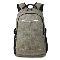 China Unisex Washable Canvas School Backpacks 30x16x45cm for sale