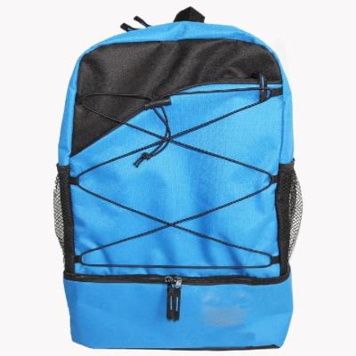 China 30 35 40L Ultra Slim Polyester Backpack With Mesh Bag for sale