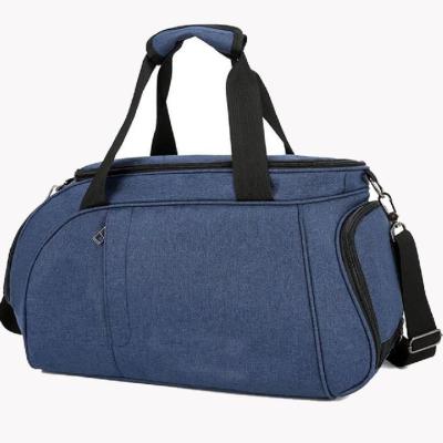 China Versatile Unisex Nylon Sports Gym Bag With Wet Pocket And Shoes Compartment for sale