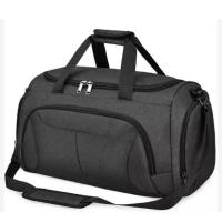 China Outdoor Travel Waterproof Polyester Sports Gym Bag with Shoe Compartment for sale