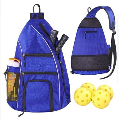 China Custom Logo Men Women Sports Cross Body Sling Tennis Racket Bags for sale