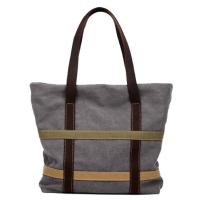 China ODM Simple Version Leisure Womens Canvas Handbag for sale