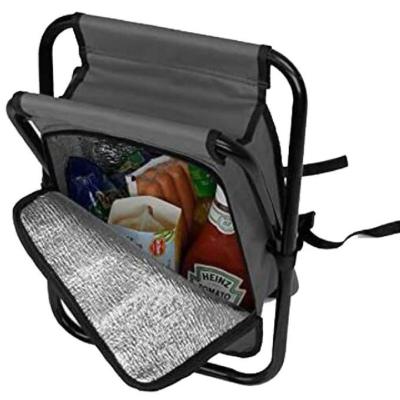 China Folding Multifunction Insulated Ice Bag With Padded Shoulder Straps for sale