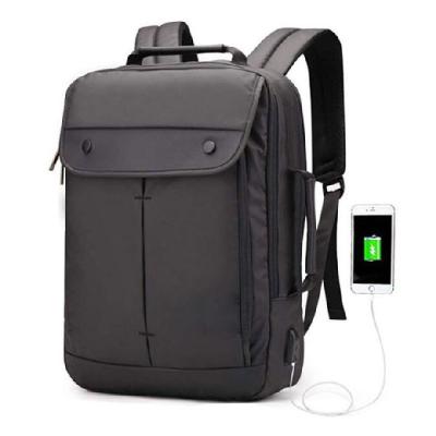 China Mens Business Travel Oxford Anti Theft Laptop Bag With USB for sale