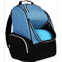 China Outdoor Unisex Padded Snow Flake Frisbee Golf Bag for sale