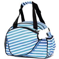 China Women'S 600D Polyester Pickleball Paddle Bag With Water Bottle Holder for sale
