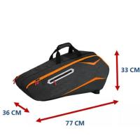 China 90L Custom Sports Bags Waterproof Tennis Racket Bags With Shoe Compartment for sale