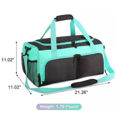 China Shoe Compartment And Wet Pocket Gym Sport Duffel Bags Lightweight Weekend for sale
