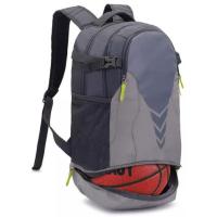 China Large Capacity Durable Lightweight Sports Basketball Backpack With Ball Compartment for sale