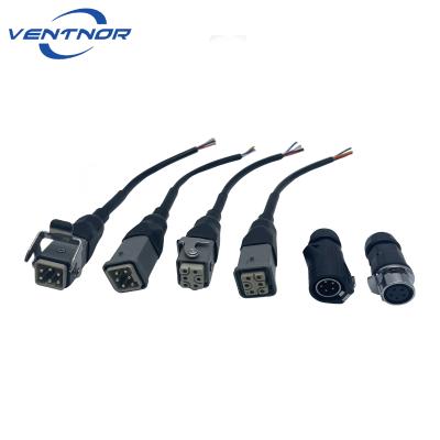 China 4Pin 5Pin Harting Style Connector Joystick Aerial Work Platform Parts for sale