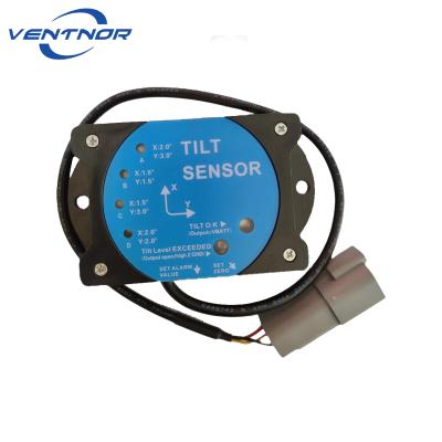 China Dual Axis Electronic  Tilt Sensor Alarm 4 Angle Configurable IP67 Aerial Lift Part for sale