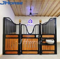 China Permanent Horse Stall Fronts 12foot Pine Infill for sale