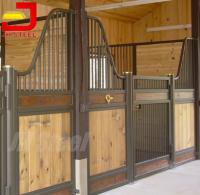 China Hot Dipped Galvanized Horse Stall Panels Steel Frame Permanent Standard for sale
