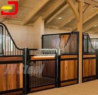 China Hot Dipped Galvanized Horse Stall Panels Steel Frame Permanent Standard for sale