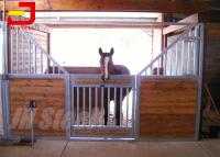 China Galvanized Sliding 50x50mm Tube Horse Stable Fronts for sale