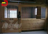 China Galvanized Sliding 50x50mm Tube Horse Stable Fronts for sale