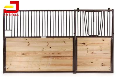 China Bamboo Infill Luxury Powder Coated 10ft Horse Stable Barn for sale