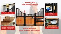 China Easy Equipped Galvanized Horse Stable Fronts Fence Panel 10ft for sale