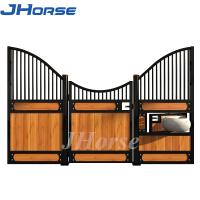 China 2.2m 3m 4m 14 Foot Horse Stall Fronts Customized Steel Bamboo for sale