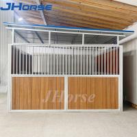 China Eco Friendly Husbandry Equipment Horse Stables Panels With Roof for sale