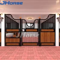 China Outdoor Heavy Duty Horse Stall Fronts Barn Bamboo Filling for sale