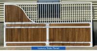 China High Strength Steel Tube Frame prefab metal horse stables With Roof long lasting for sale
