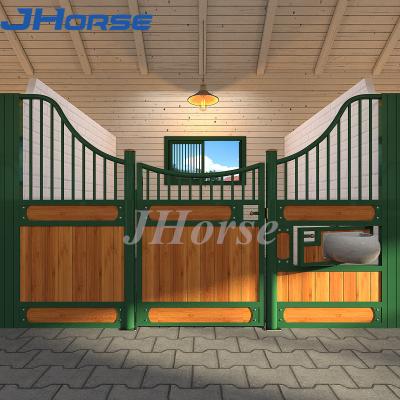 China Metal Building Material Industry European Horse Stalls Heavy Duty for sale