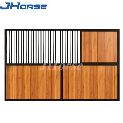 China Bamboo Side Back Panel Horse Stall Horse Stable Partition Side Panel for sale